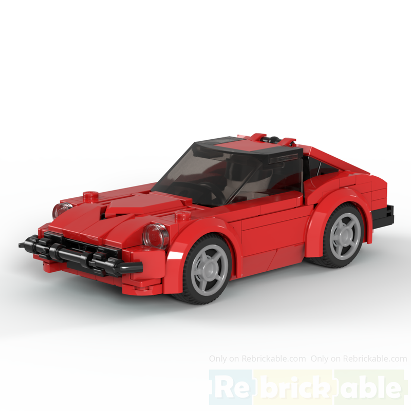 LEGO MOC Datsun 280ZX S130 Z30 by MinifigGarage | Rebrickable - Build ...