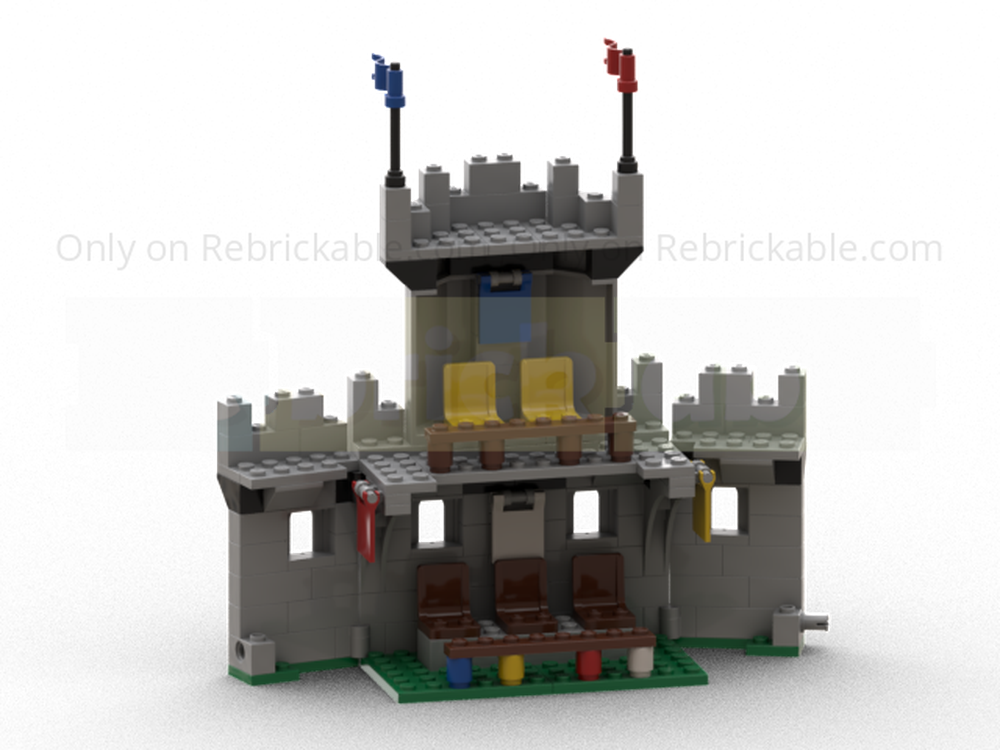 LEGO MOC-220809 Classic Castle Grandstand - Alternate (no 4444) by ryan ...