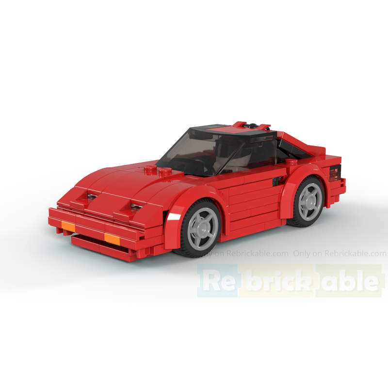 LEGO MOC-220816 Nissan 300ZX Z31 by MinifigGarage | Rebrickable - Build ...