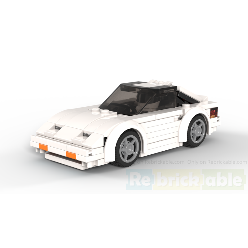 LEGO MOC-220816 Nissan 300ZX Z31 by MinifigGarage | Rebrickable - Build ...