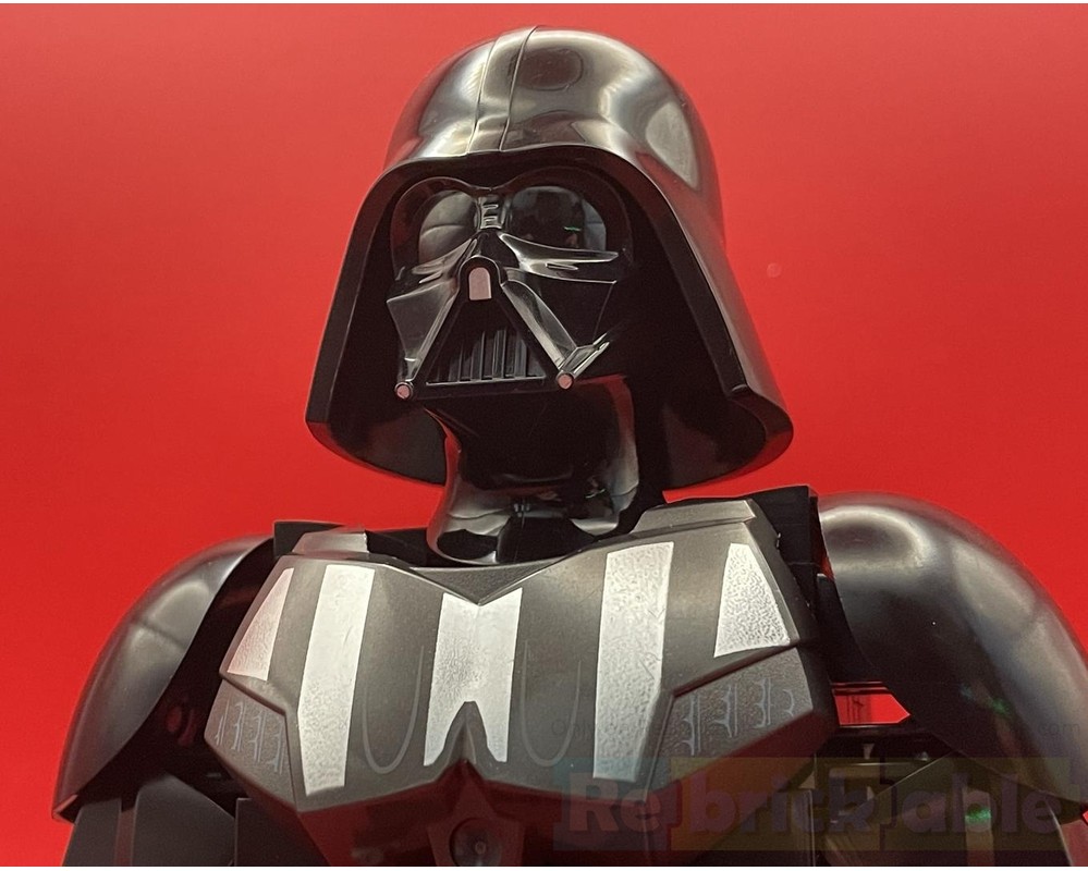 LEGO MOC Vader bust by LKBuilds | Rebrickable - Build with LEGO