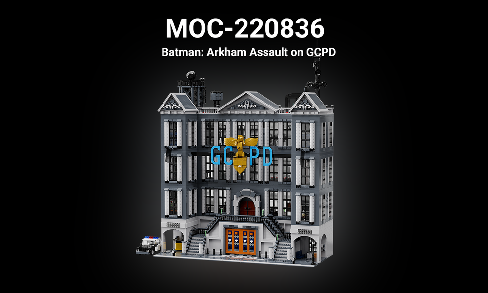 LEGO MOC LEGO Arkham: Assault on GCPD by h28bricks | Rebrickable ...