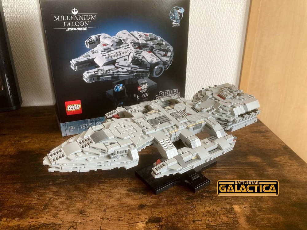 LEGO MOC 1978 Battlestar Galactica Midi-Scale by CreationCaravan (Brad Barber) | Rebrickable ...