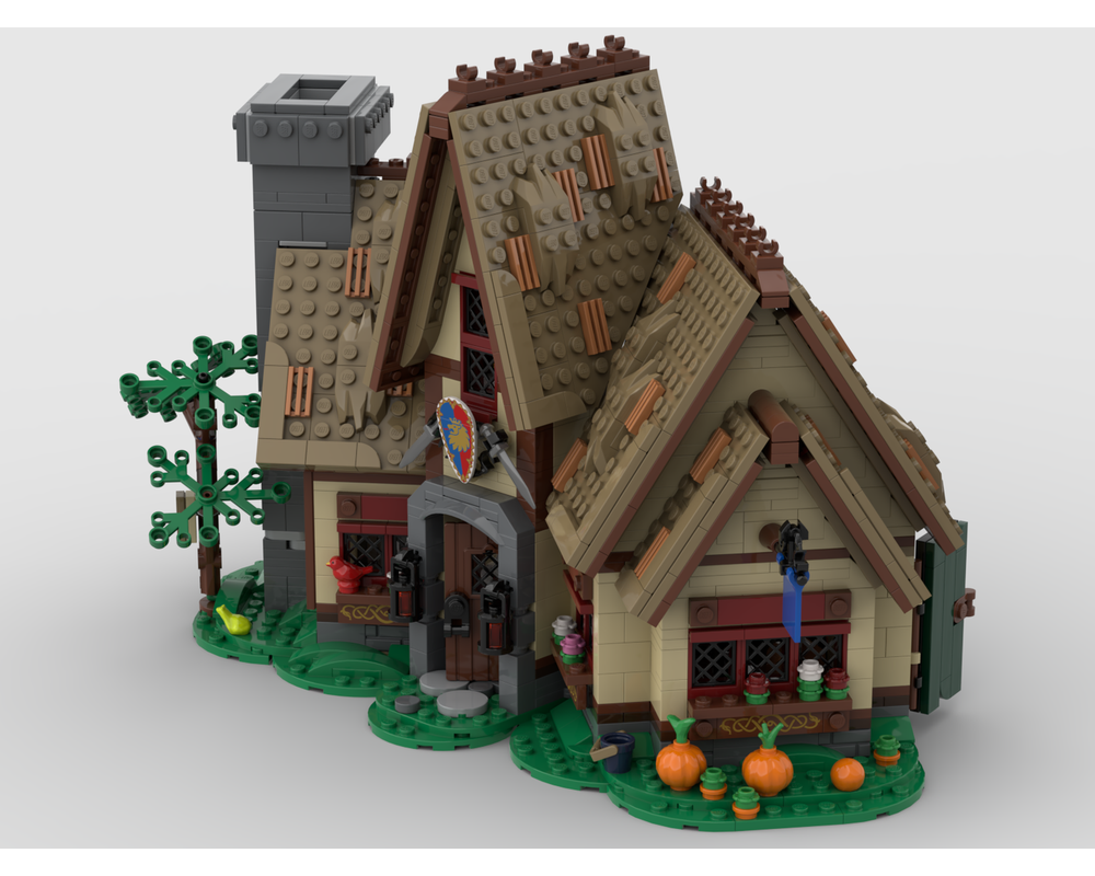LEGO MOC-220841 Medieval Inn (Santa's Visit 10293 Mod) by ...