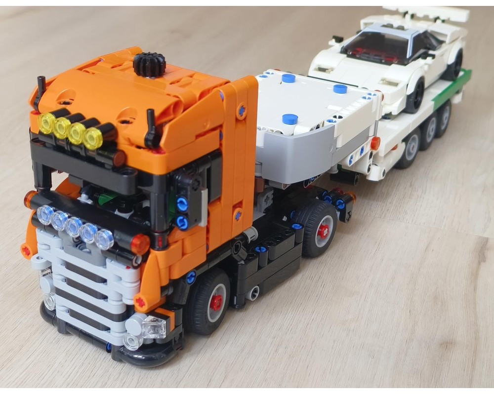 LEGO MOC Mini Scania Truck (upgrade) by garyyip | Rebrickable - Build ...