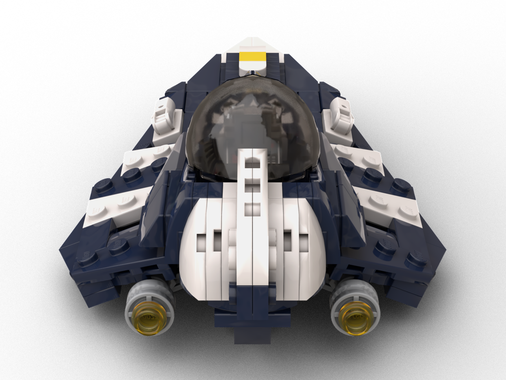 LEGO MOC Plo Koon's Delta-7 Starfighter (RotS) by Ostronamus ...