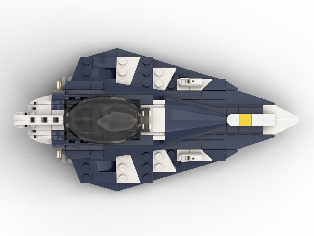LEGO MOC Plo Koon's Delta-7 Starfighter (RotS) by Ostronamus ...