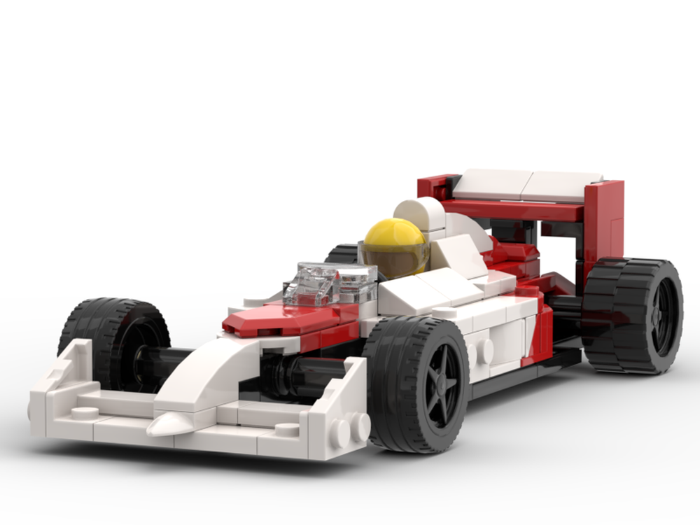 LEGO MOC 1988 McLaren MP4/4 by KineticKit | Rebrickable - Build with LEGO