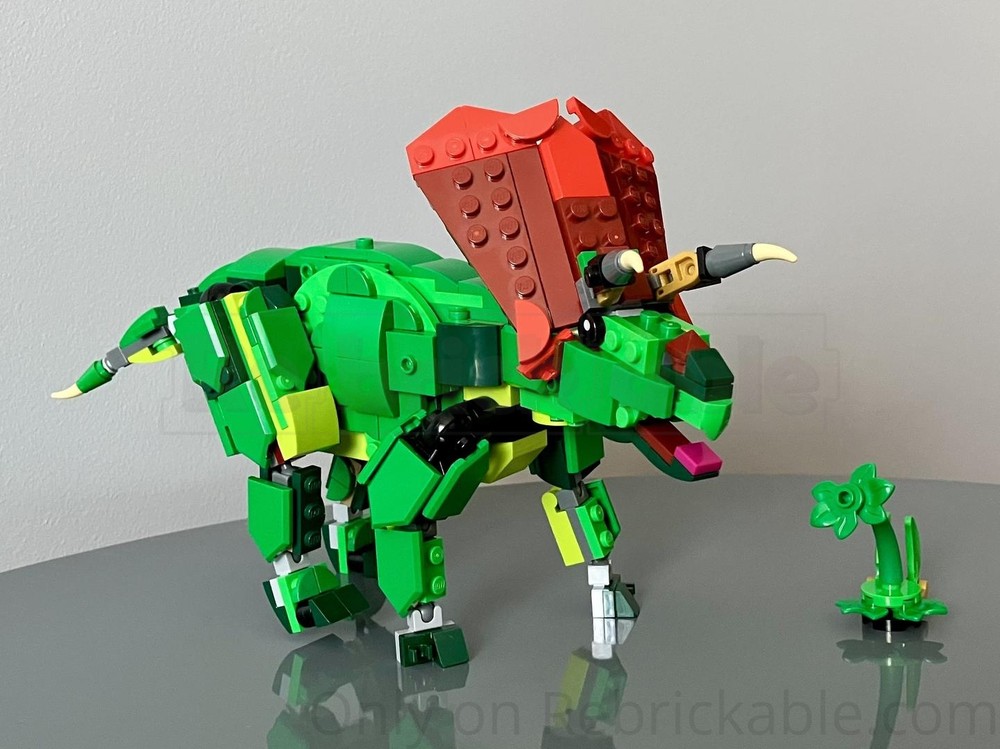 LEGO MOC 31161 Torosaurus latus by Ambrosino | Rebrickable - Build with ...