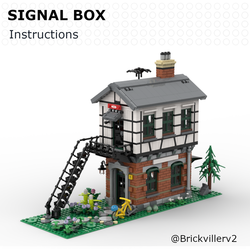 LEGO MOC Signal box by Brickvillerv2 | Rebrickable - Build with LEGO