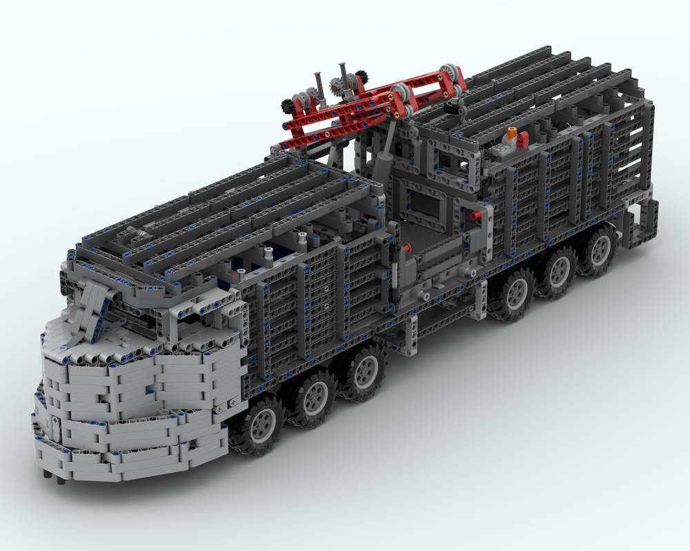LEGO MOC Apocalyptic Land Train Engine by Luna_ | Rebrickable - Build ...