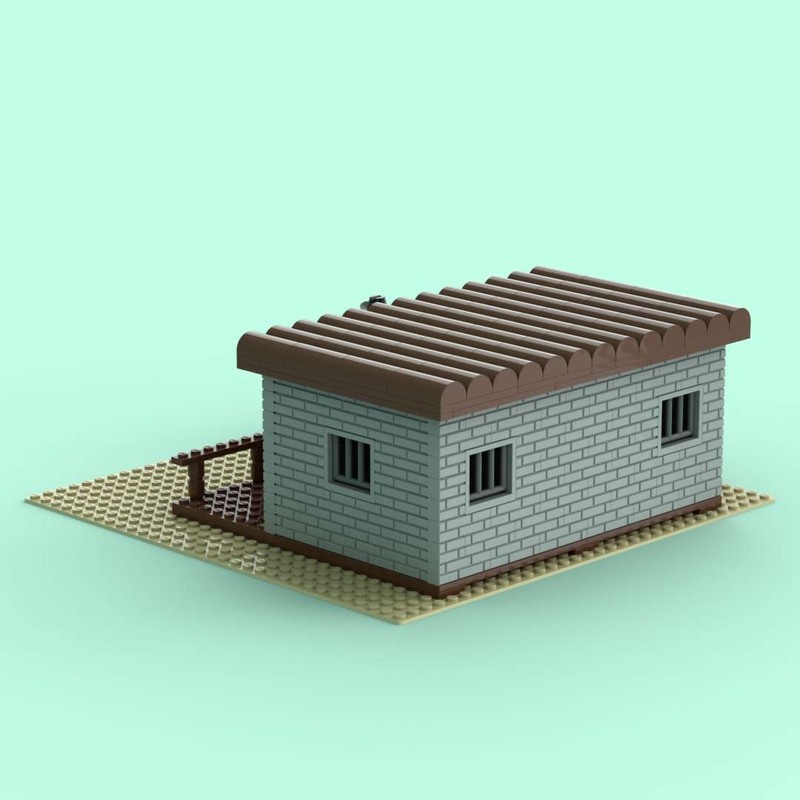LEGO MOC Wild West Minifigure Scale Jail House Scene by otterbournelego ...