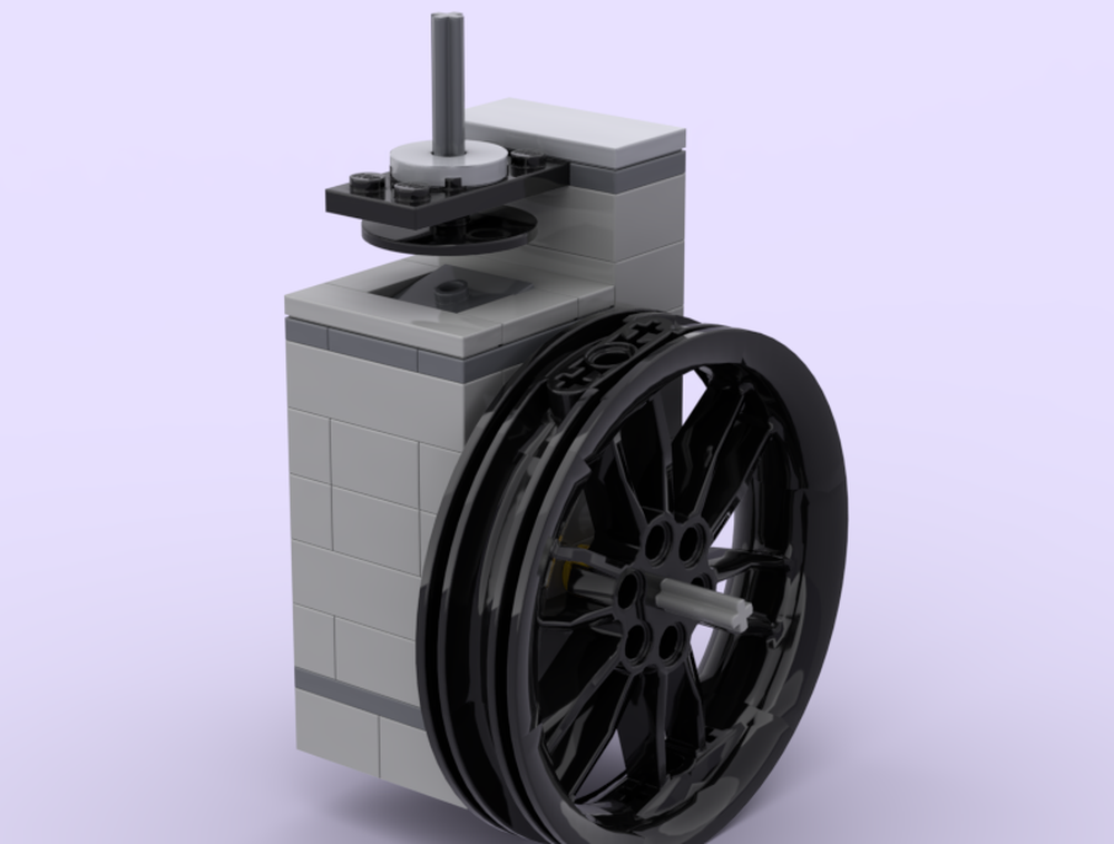 LEGO MOC 1 cyl head valve by To_fy | Rebrickable - Build with LEGO
