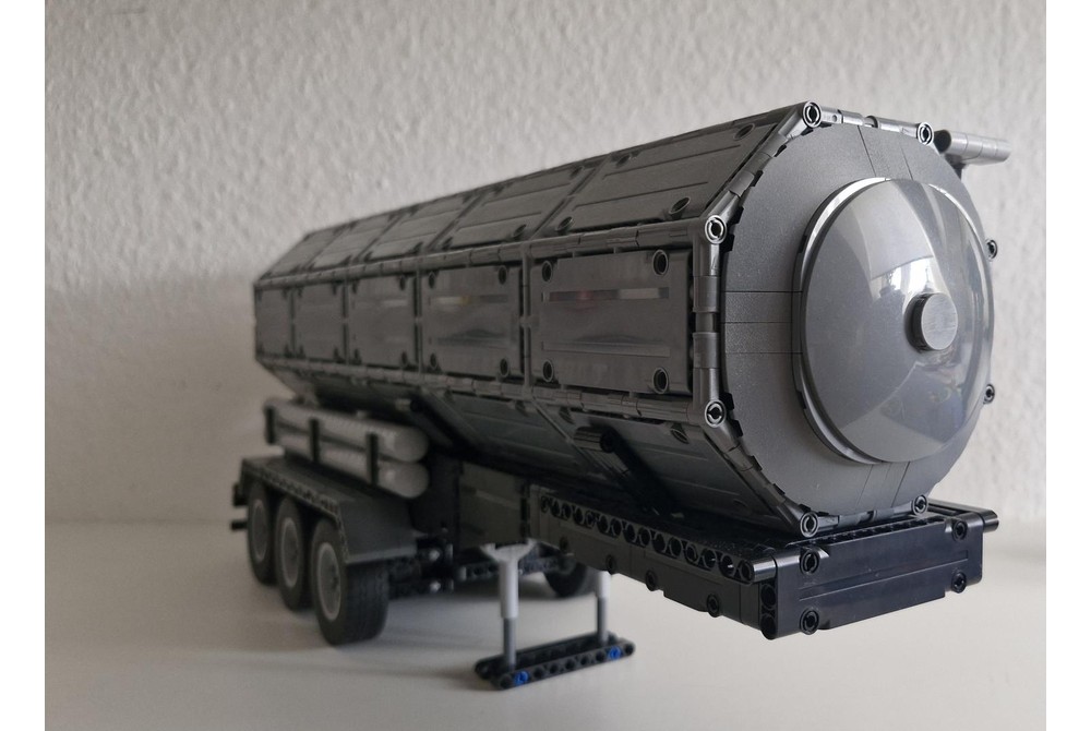 LEGO MOC Tipper Silo Trailer for Mercedes Benz Arocs (1:17,5) by ...