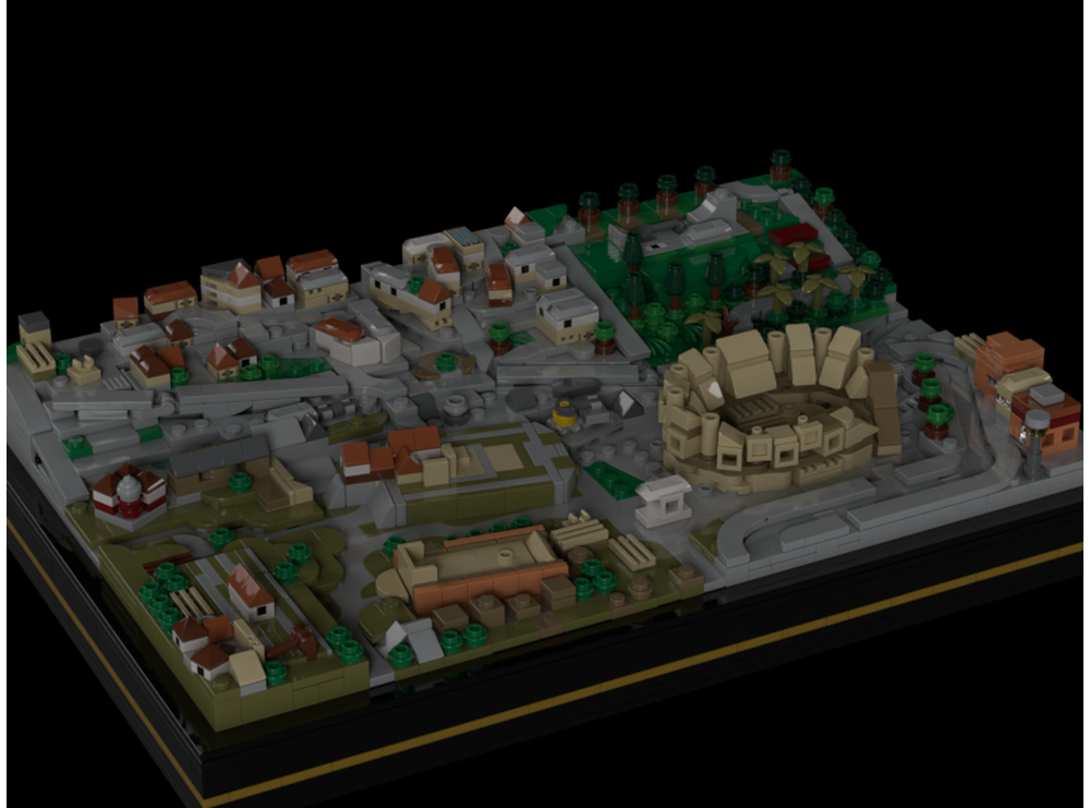 LEGO MOC-220893 Microscale Rome by x_luca_x3 | Rebrickable - Build with ...