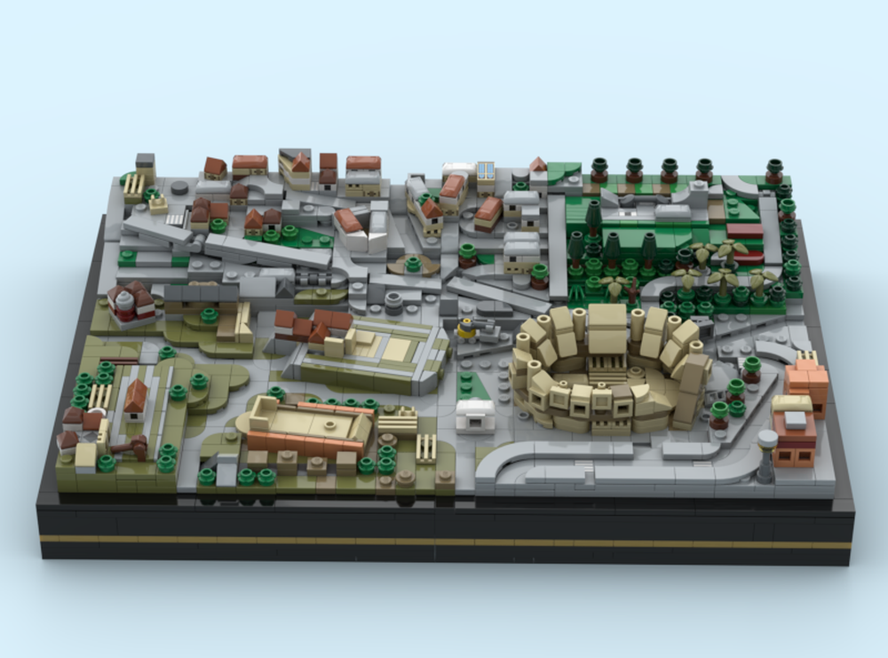 LEGO MOC Microscale Rome by x_luca_x3 | Rebrickable - Build with LEGO