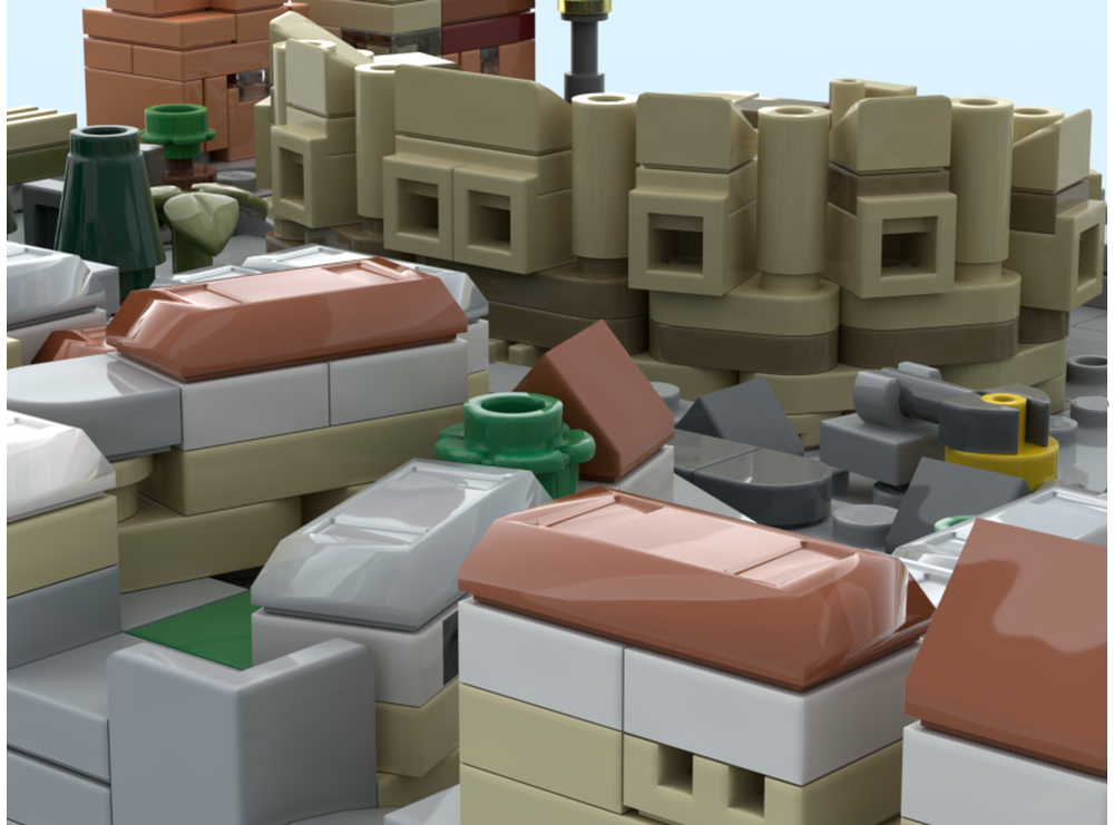 LEGO MOC-220893 Microscale Rome by x_luca_x3 | Rebrickable - Build with ...