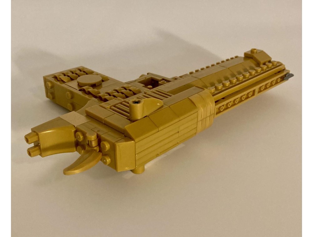 LEGO MOC Golden Desert Eagle handgun by zachpieces | Rebrickable ...