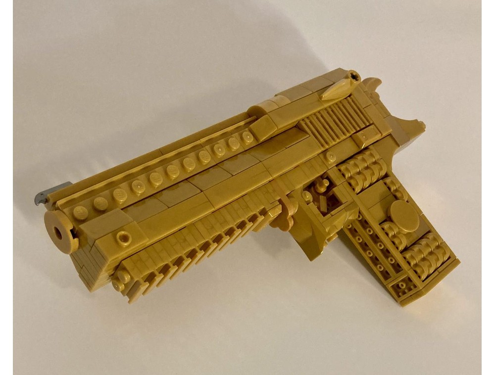 LEGO MOC-220910 Golden Desert Eagle handgun by zachpieces | Rebrickable ...