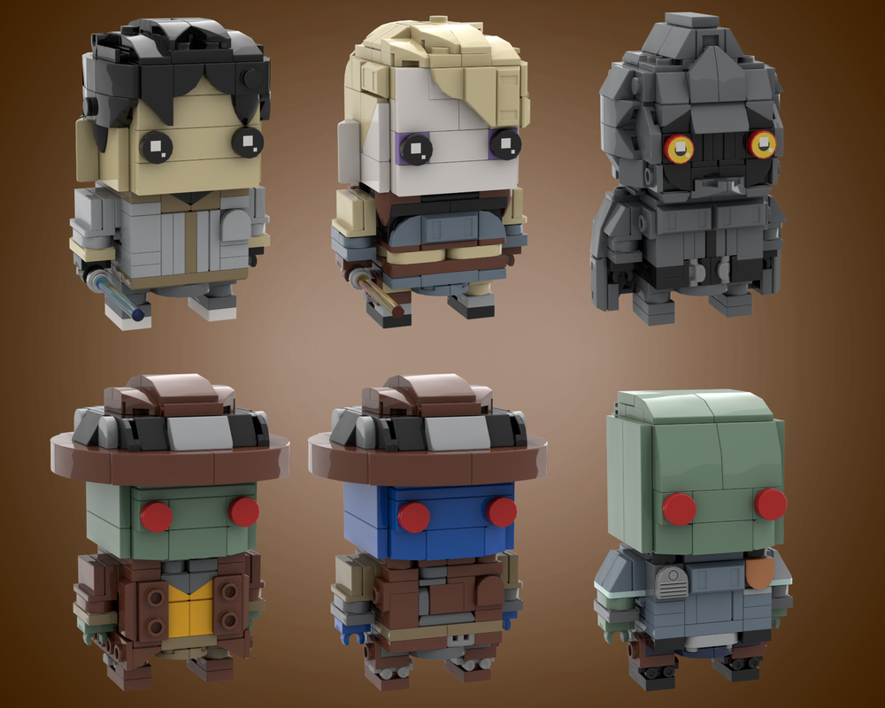 LEGO MOC Tales of the Underworld Brickheadz BUNDLE by Ant0noo ...