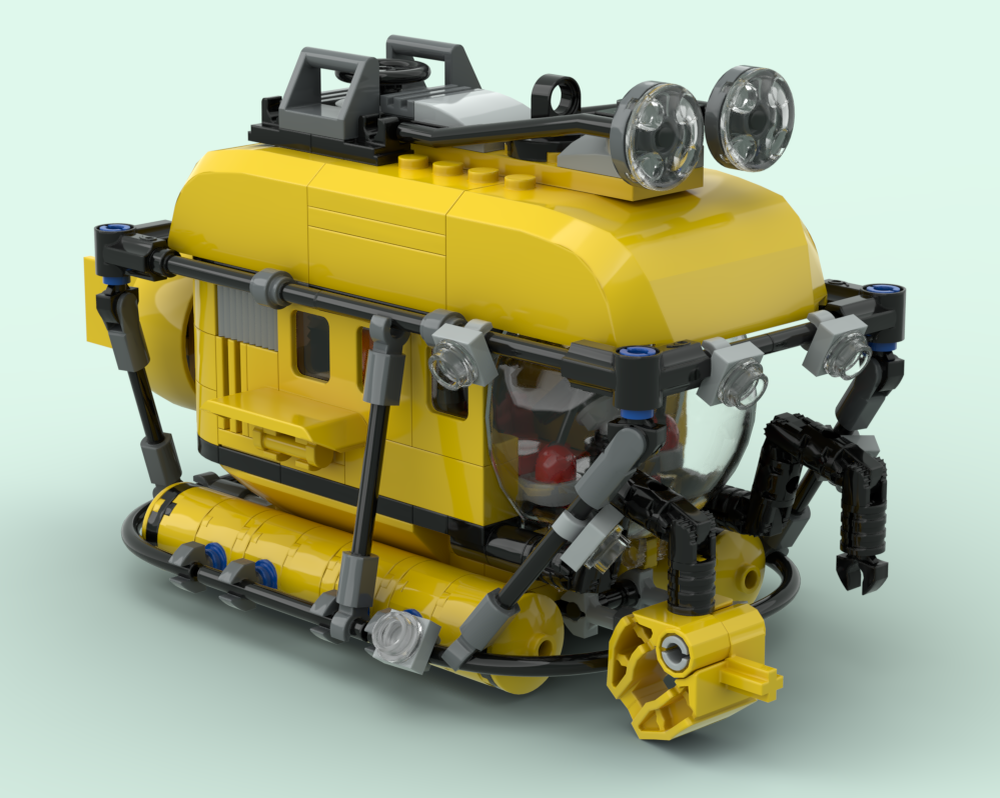 LEGO MOC Submersible by Wacky | Rebrickable - Build with LEGO