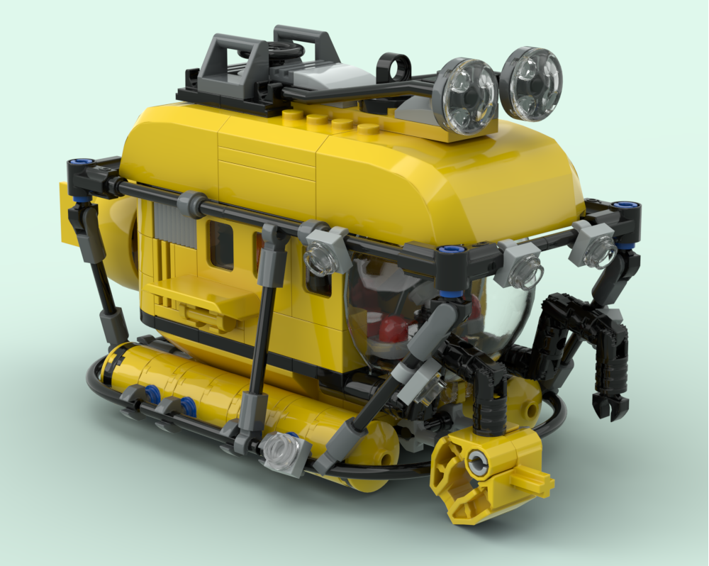 LEGO MOC Submersible by Wacky | Rebrickable - Build with LEGO