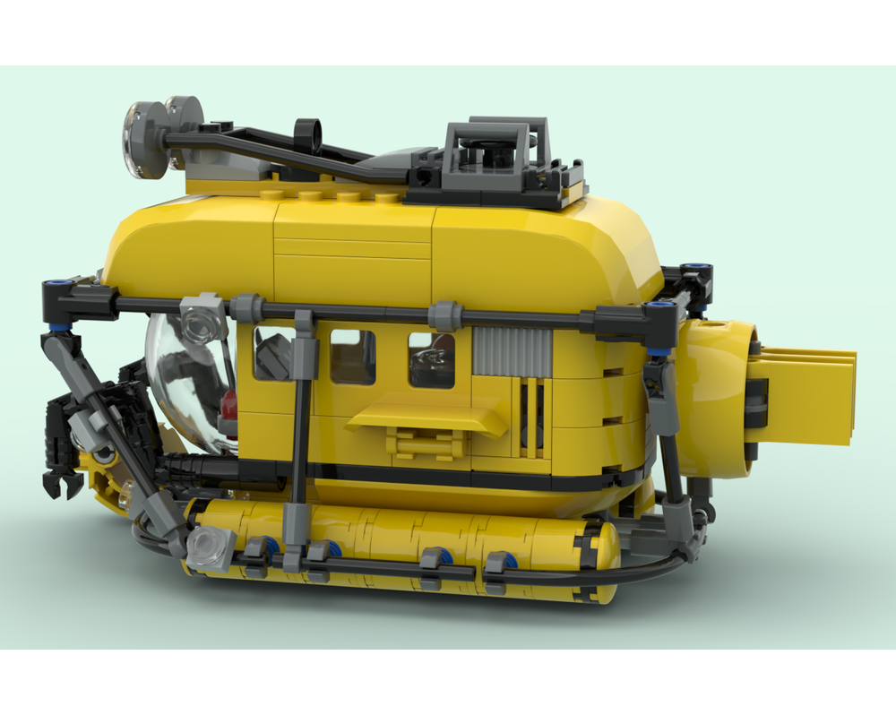 LEGO MOC Submersible by Wacky | Rebrickable - Build with LEGO