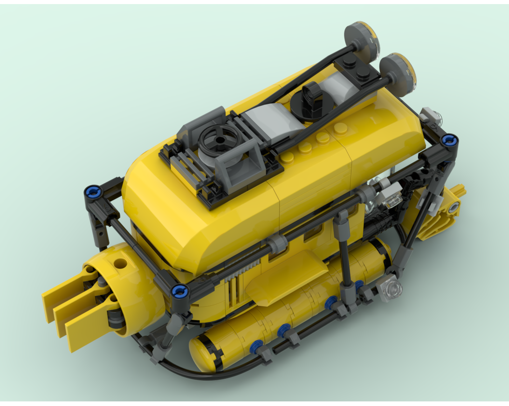 LEGO MOC Submersible by Wacky | Rebrickable - Build with LEGO