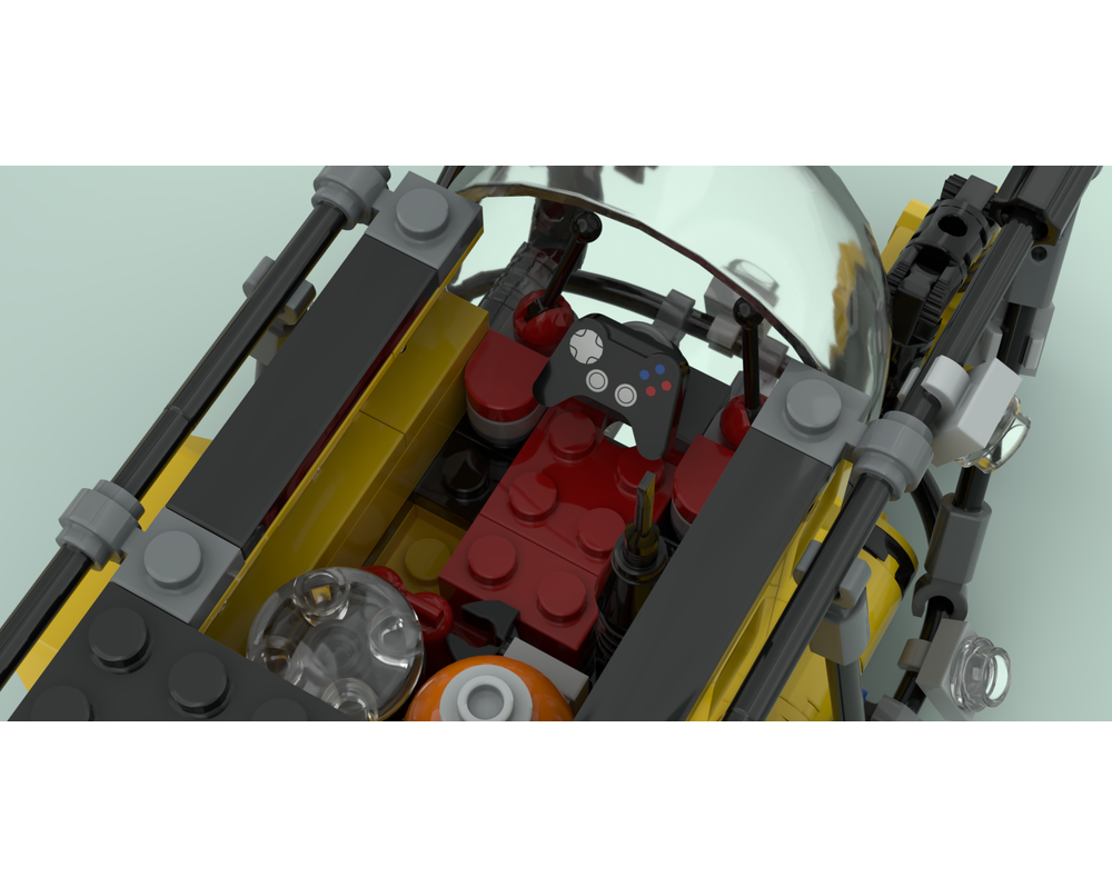 LEGO MOC Submersible by Wacky | Rebrickable - Build with LEGO