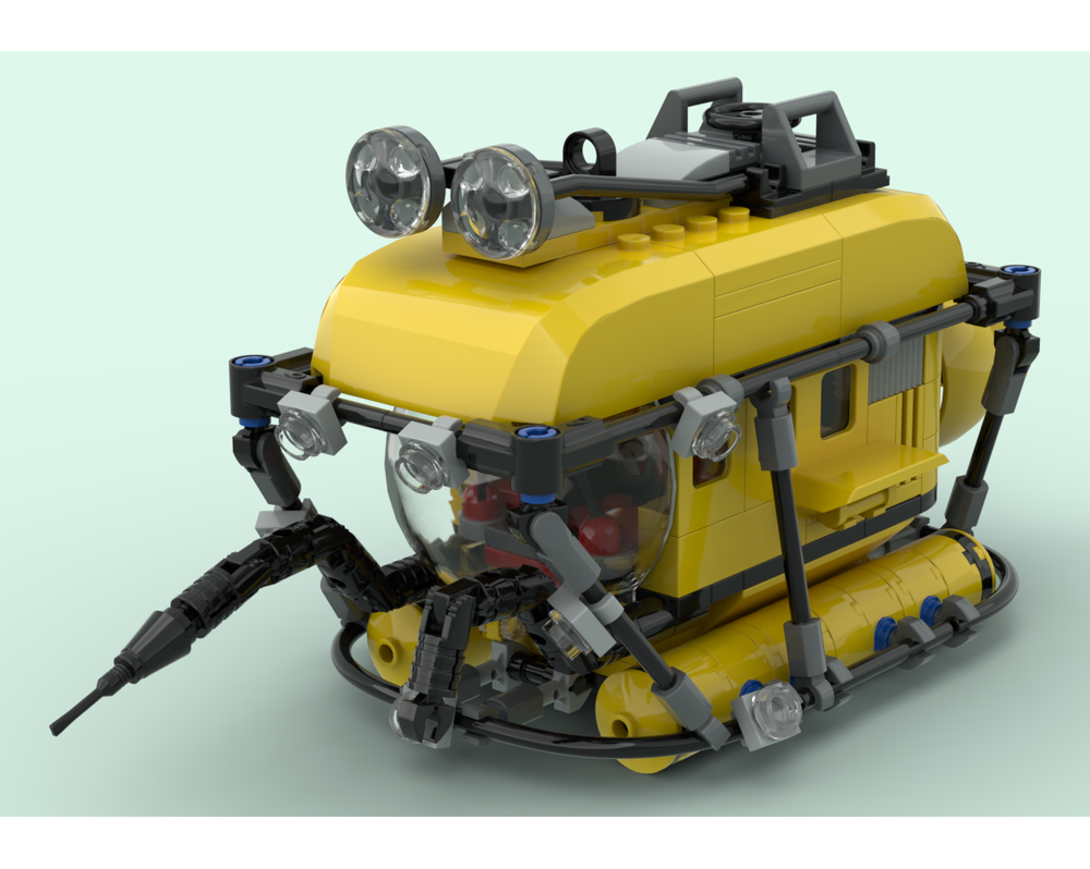 LEGO MOC Submersible by Wacky | Rebrickable - Build with LEGO
