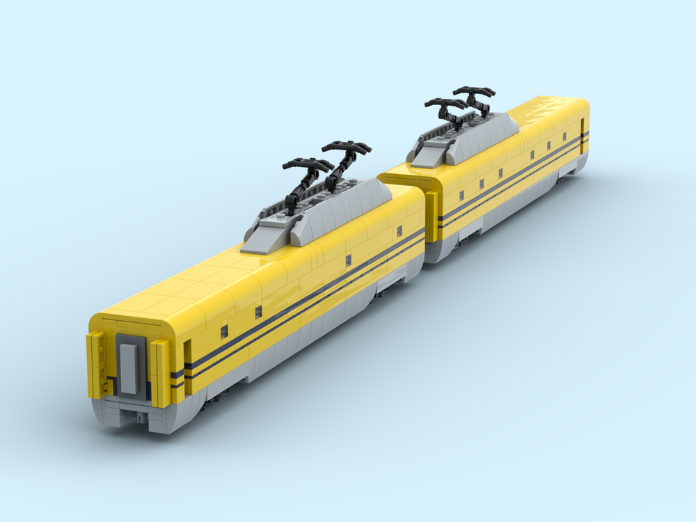 LEGO MOC Shinkansen: Dr. Yellow (923 Class) Coach 2 & 6 by ...