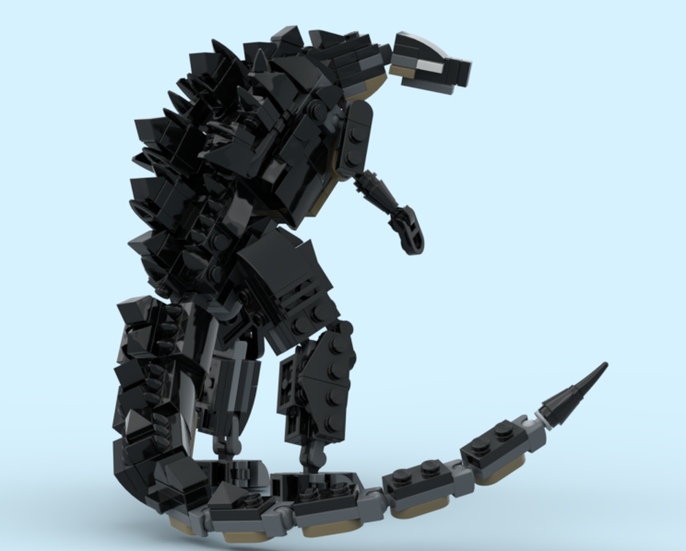 LEGO MOC Godzilla - (Godzilla 2014) by Kaidorah_2010 | Rebrickable ...