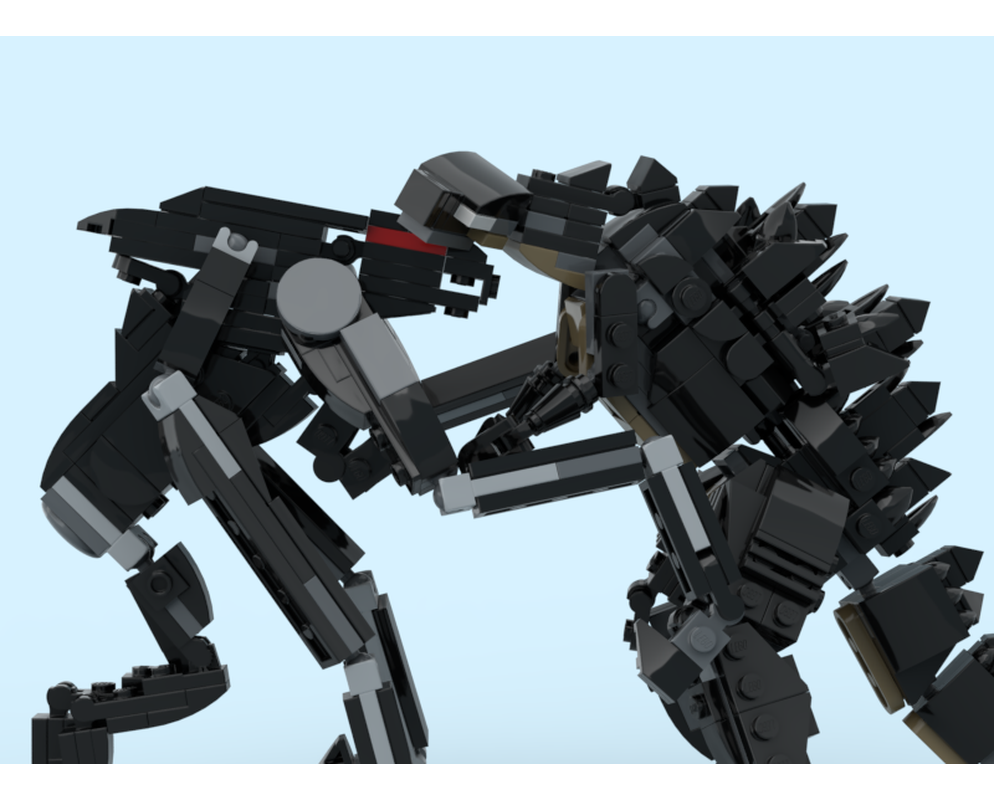LEGO MOC Godzilla - (Godzilla 2014) by Kaidorah_2010 | Rebrickable ...