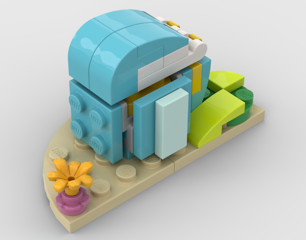 LEGO MOC 31128 Trash Can by Rovel | Rebrickable - Build with LEGO