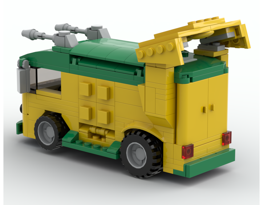 LEGO MOC-220967 Teenage Mutant Ninja Turtles - Party Wagon - 1987 ...