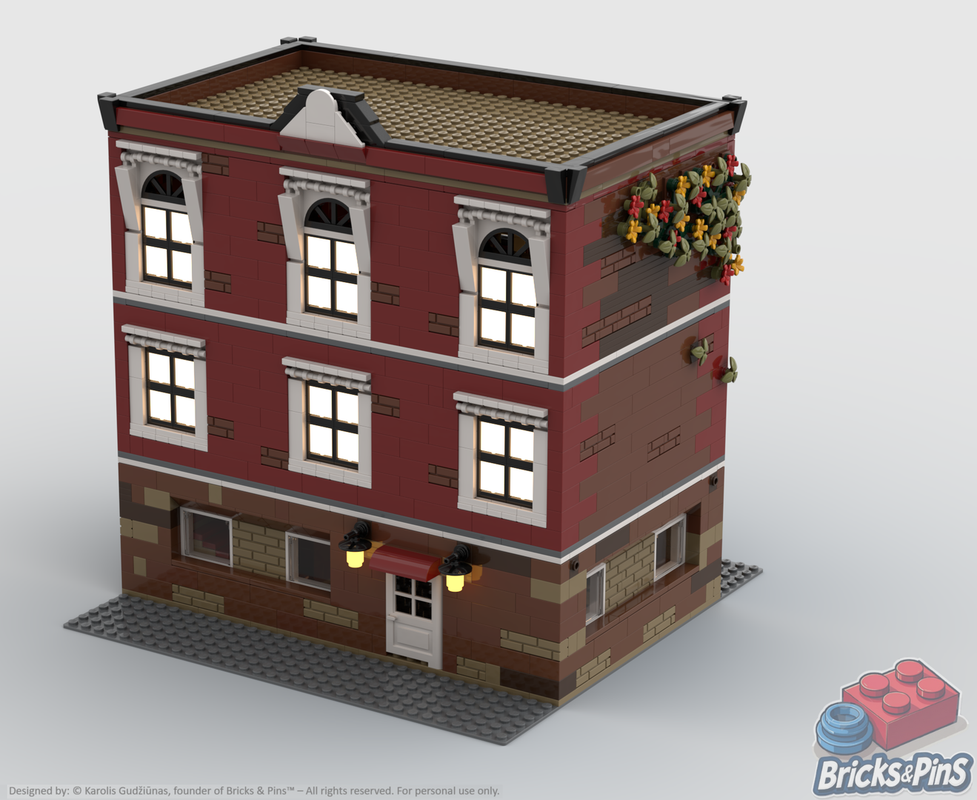 LEGO MOC The Law Office by BricksnPins | Rebrickable - Build with LEGO