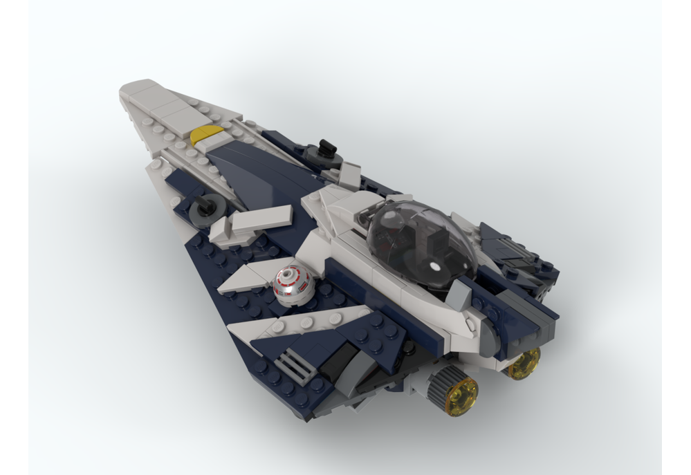 LEGO MOC Plo Koon's Starfighter - Alternate Build of 75388 & 31160 by ...
