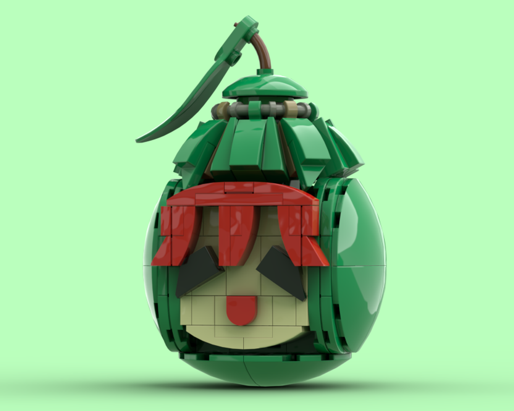 LEGO MOC Pearto (Kasane Teto) by Teckbricks | Rebrickable - Build with LEGO