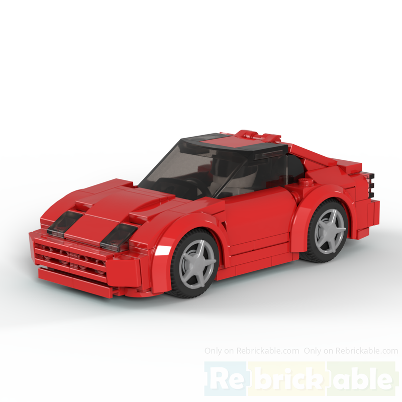 LEGO MOC Nissan 300ZX Z32 by MinifigGarage | Rebrickable - Build with LEGO