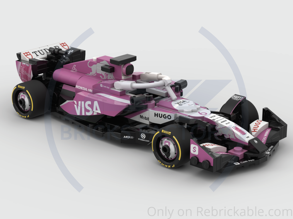 LEGO MOC F1 Racing Bulls VCARB 02 Miami by Pit Lane Bricks Factory ...