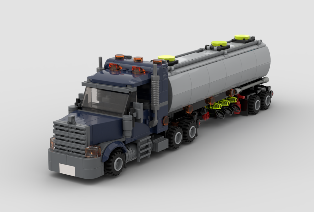 LEGO MOC Ace Chemical Truck by Asphalt Arsenal | Rebrickable - Build ...