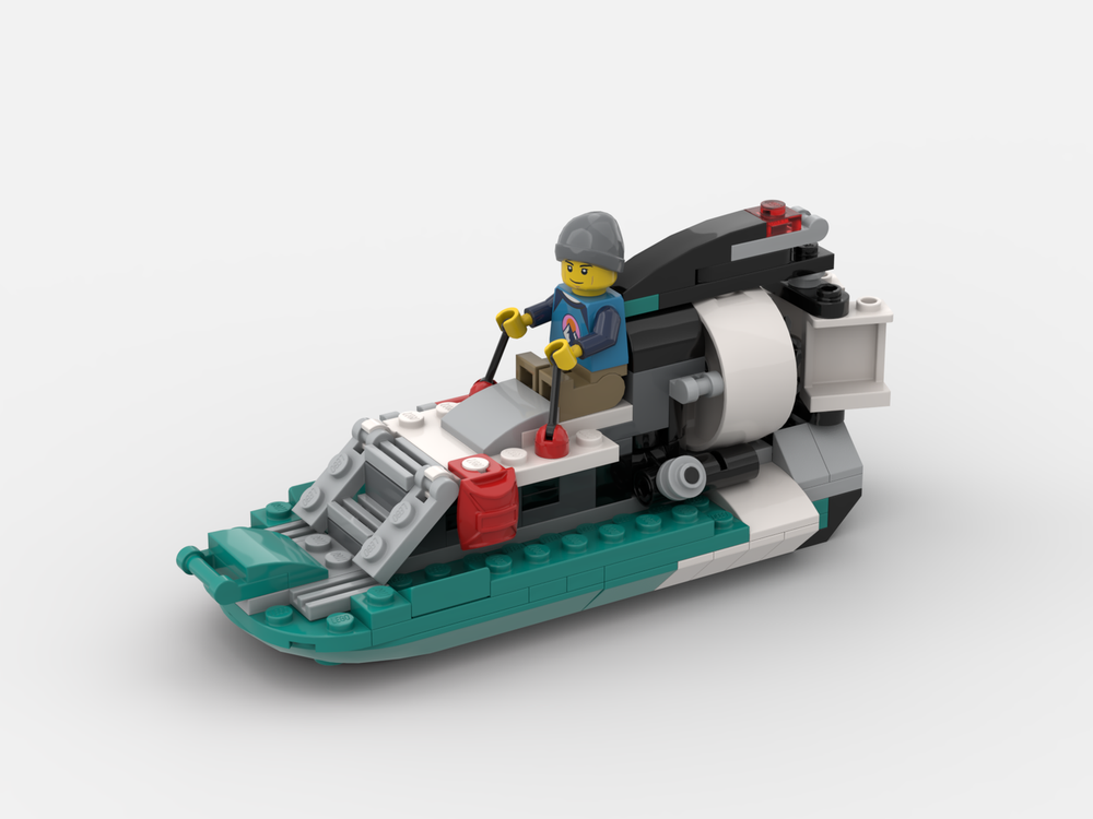 LEGO MOC 60405 Airboat by BrickBash | Rebrickable - Build with LEGO