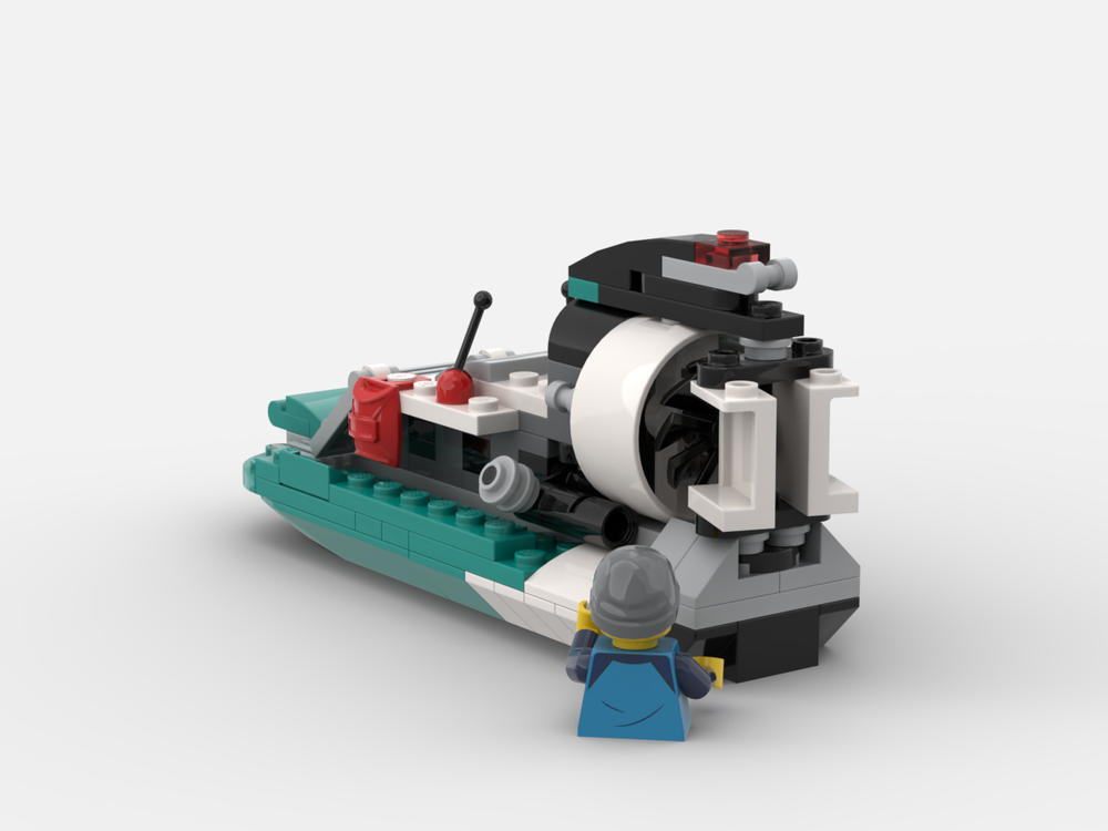 LEGO MOC 60405 Airboat by BrickBash | Rebrickable - Build with LEGO