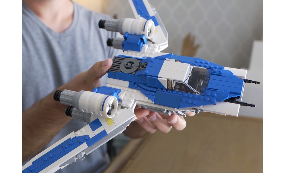 LEGO MOC-221031 Partisan U Wing by BaufmanBricks | Rebrickable - Build ...