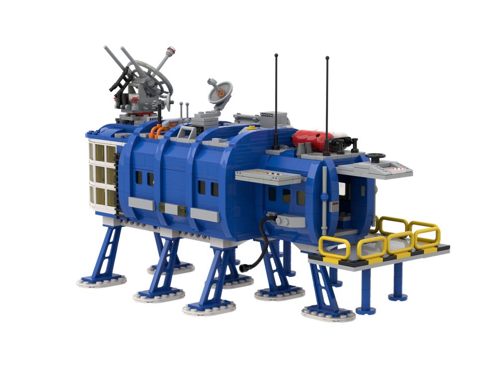 LEGO MOC-221036 Spatioport control center by APnForge | Rebrickable ...