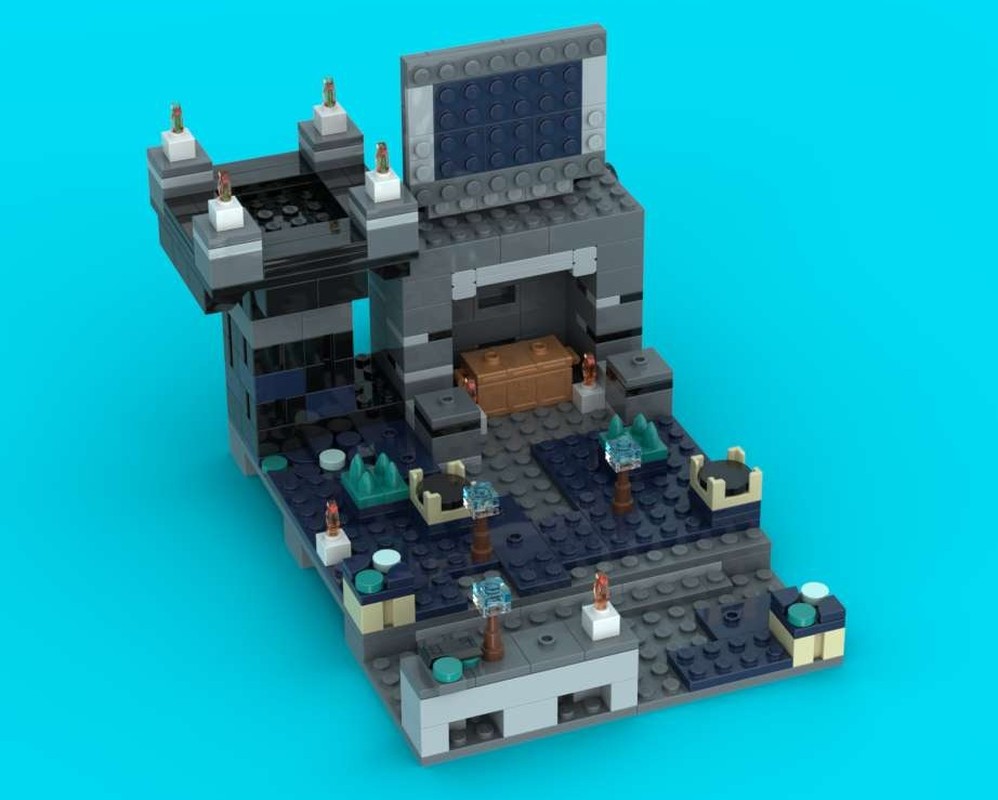 LEGO MOC minercaft More Deep Dark ADDON by cypek123 | Rebrickable - Build with LEGO