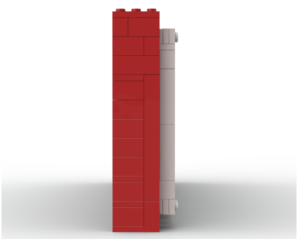 LEGO MOC Modified Marvel Logo by vicarity | Rebrickable - Build with LEGO