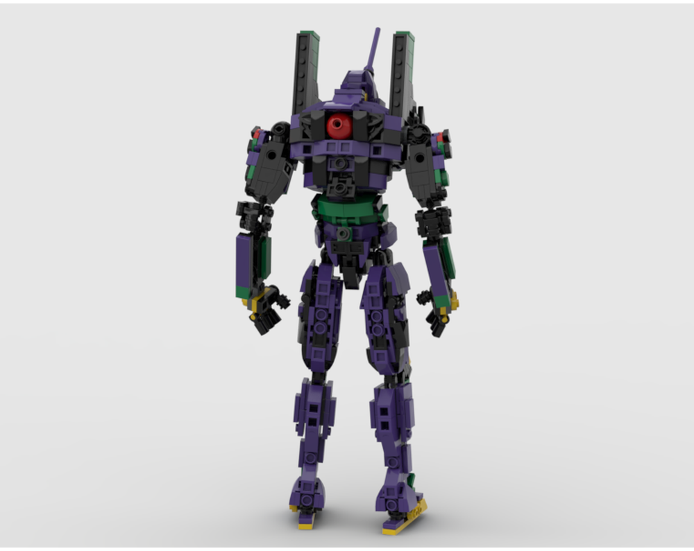 LEGO MOC Eva Unit 01 by DrippyBricks | Rebrickable - Build with LEGO