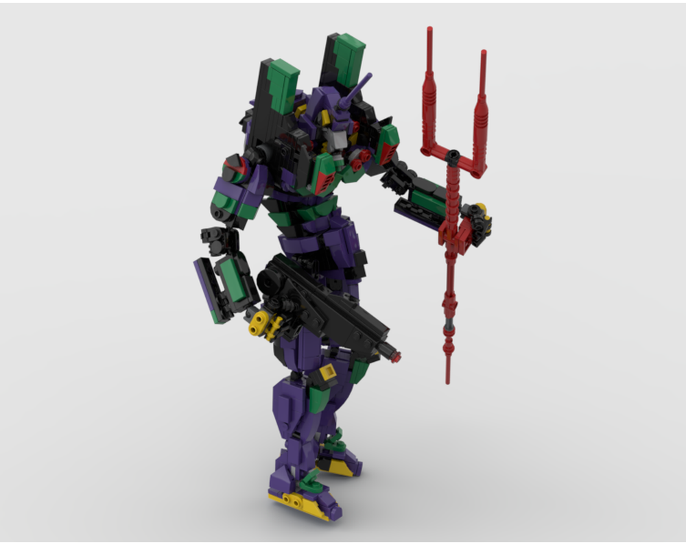 LEGO MOC Eva Unit 01 by DrippyBricks | Rebrickable - Build with LEGO