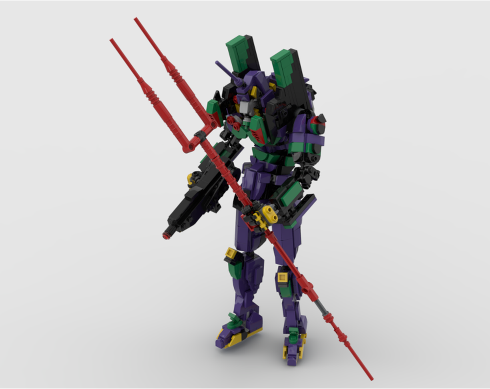 LEGO MOC Eva Unit 01 by DrippyBricks | Rebrickable - Build with LEGO